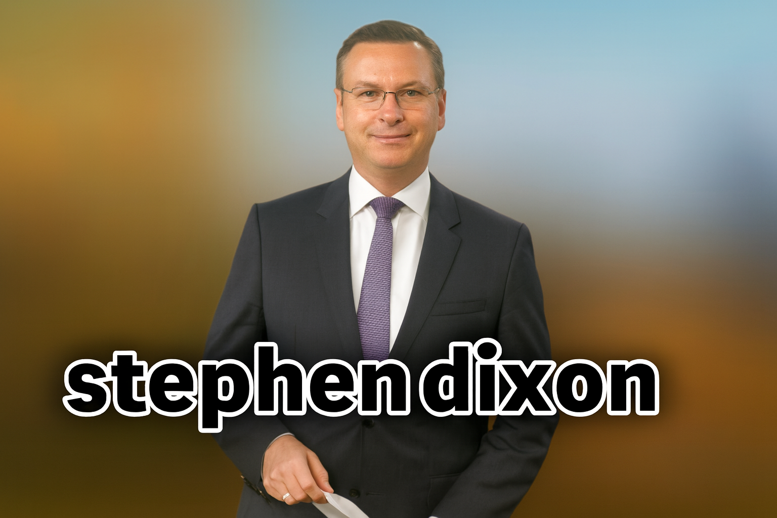 Stephen Dixon: A Respected Voice in British Broadcasting — Authority ...